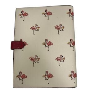 Coach | Office | Coach Flamingo Print Notebook Cover | Poshmark